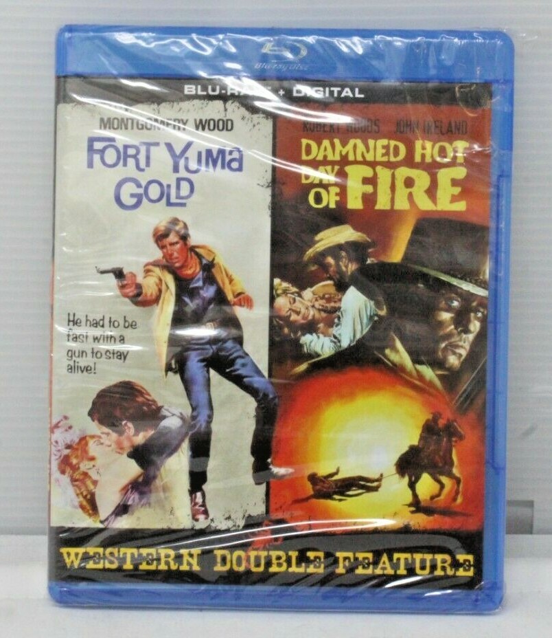 Fort Yuma Gold / Damned Hot Day of Fire (Blu-Ray) - NEW (Read Des ...