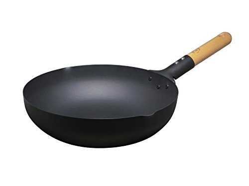 Takumi Japan Stir-fry pan 28cm IH compatible Magma plate TAKUMIJAPAN ...