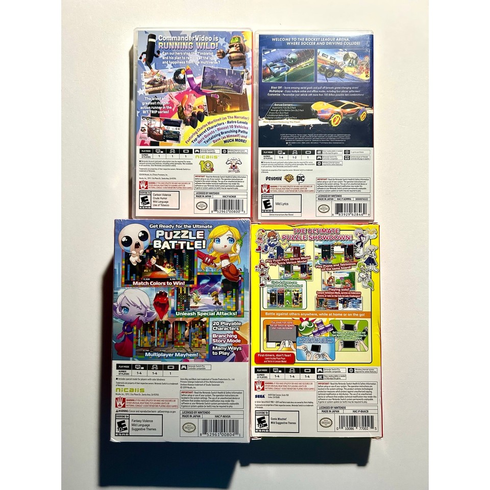 Nintendo switch Kids / Family Video game bundle🔥Very Nice shape! | eBay