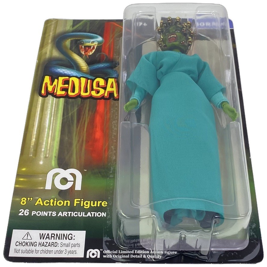 Mego Medusa 8" Action Figure Horror 26 Points Articulation 2022 New ...