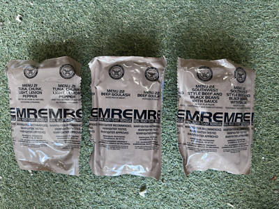 3 US Army Mre Epa Verpflegung Nato Meal Ready to eat Feldverpflegung 21 ...