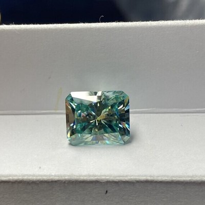 2 Ct Fancy Green color Radiant Cut VVS1 Diamond Premium Quality ...