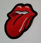 Patch.Tongue Mouth.Fully Embroidered.High Quality.Retro 60s.Vintage ...