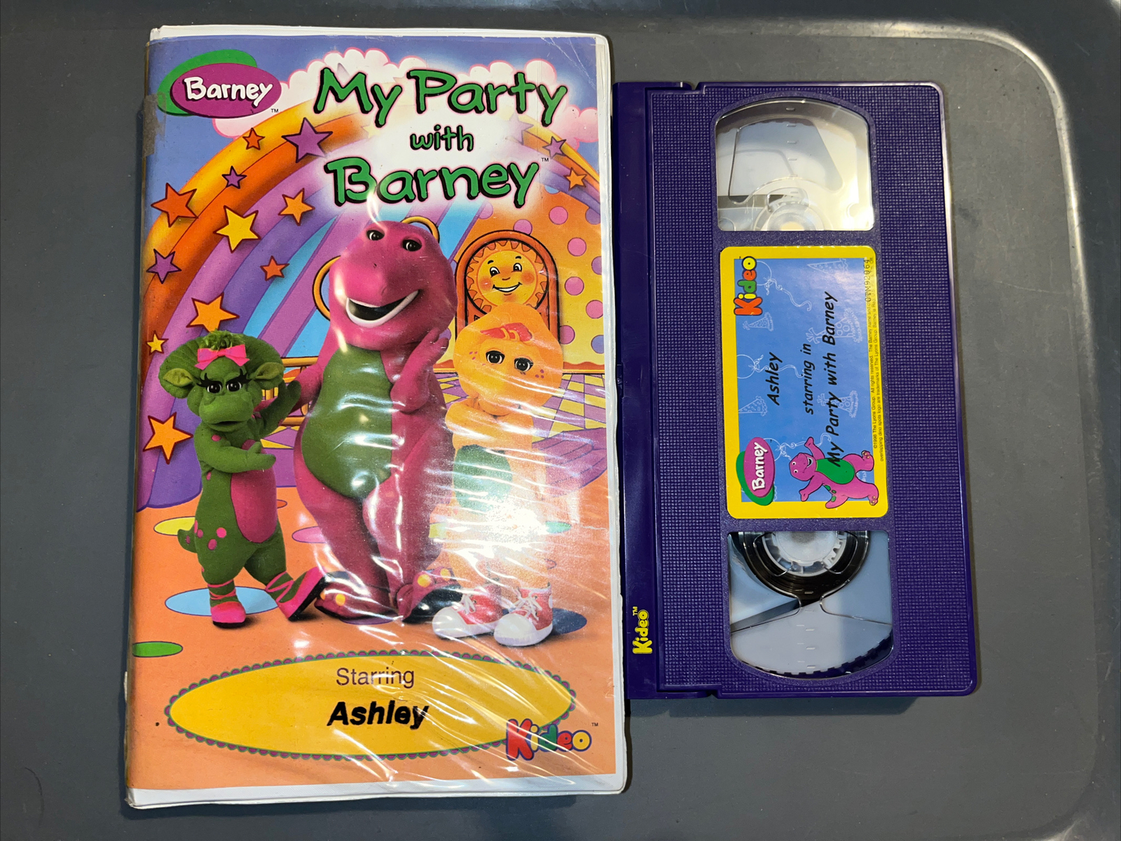My Party with Barney VHS Tape Starring | Grelly USA