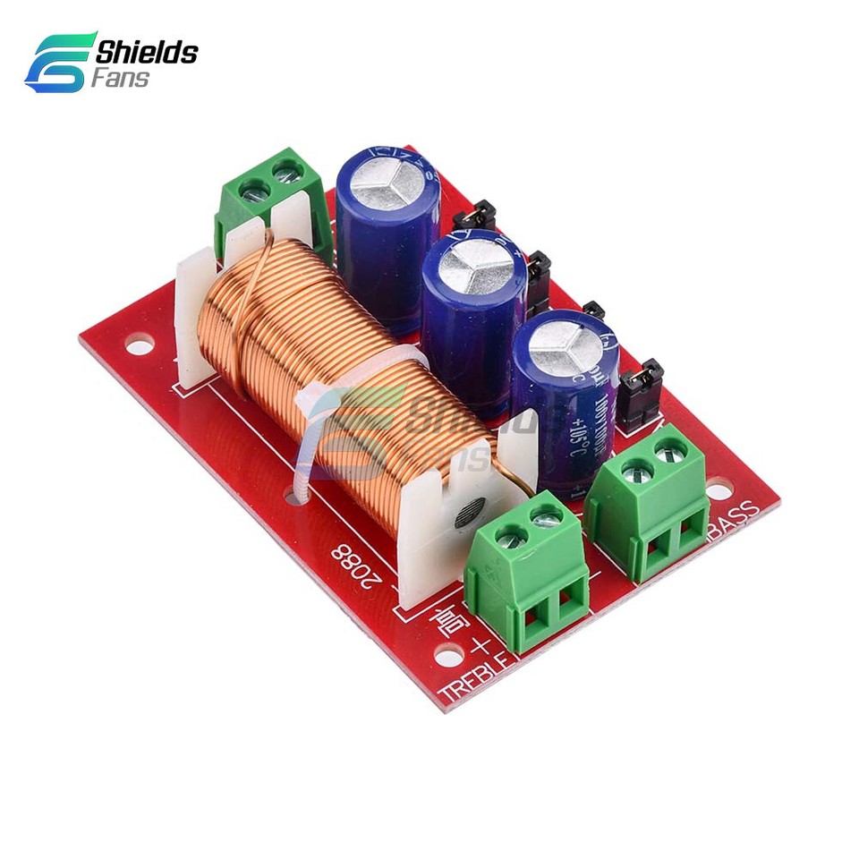 400W Adjustable Crossover Filters Audio Speaker Frequency Divider ...