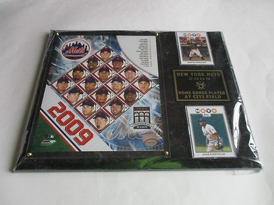 NEW YORK METS 2009 WALL PLAQUE 12X15 HOME GAMES PLAYED AT CITI FIELD ...