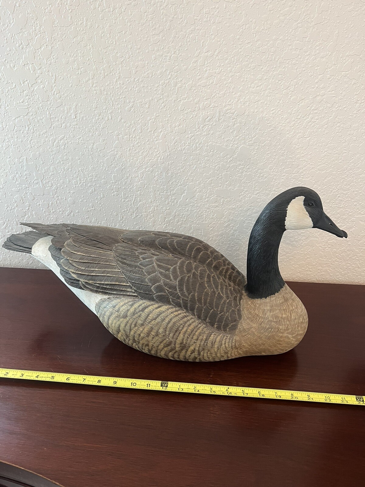 Canada Goose Decoy Lifesize Wood Carving By Dave Alexander | eBay