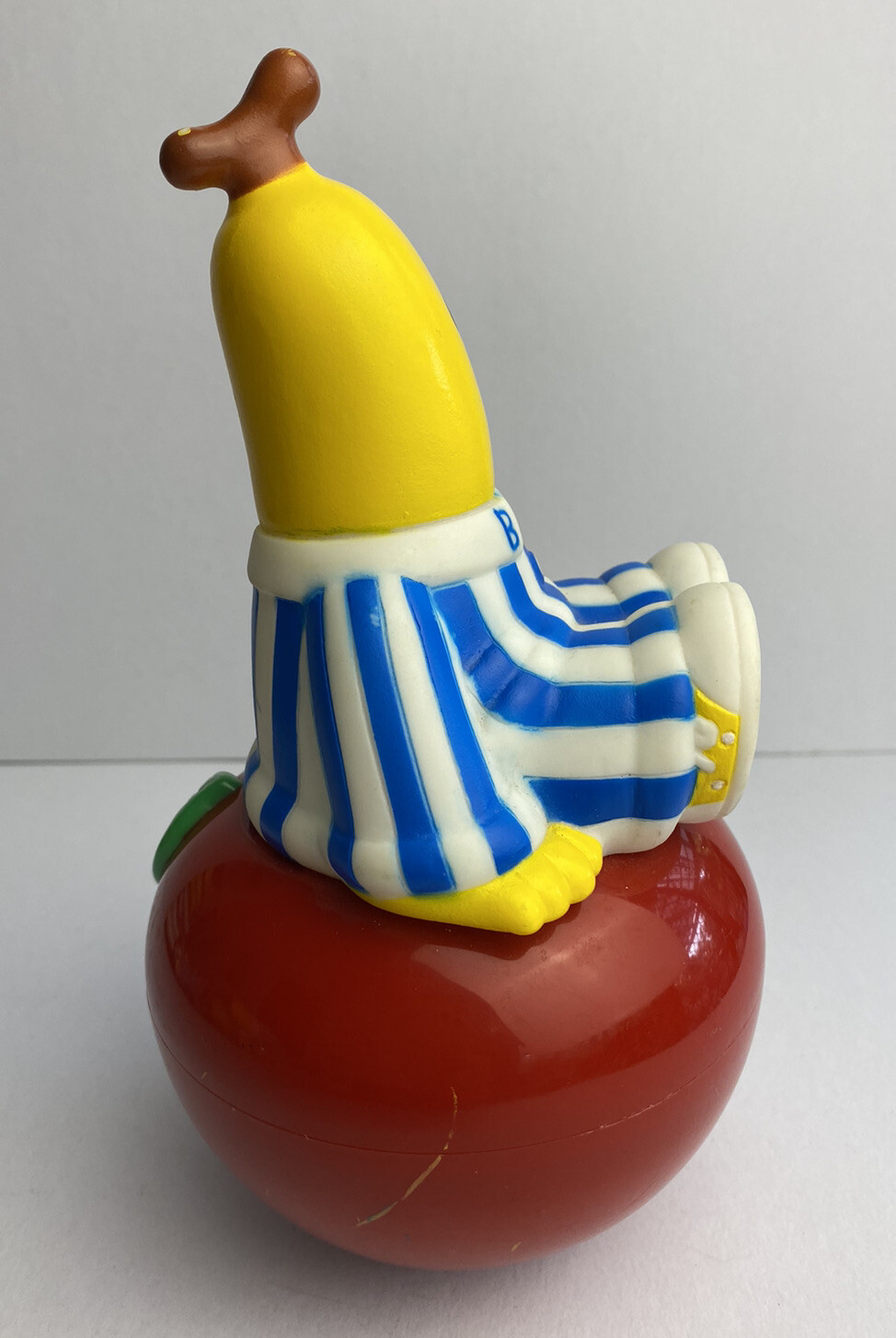 Vintage Bananas in Pyjamas B2 Apple Ball Rolly Polly Bell Jingle Toy 90 ...