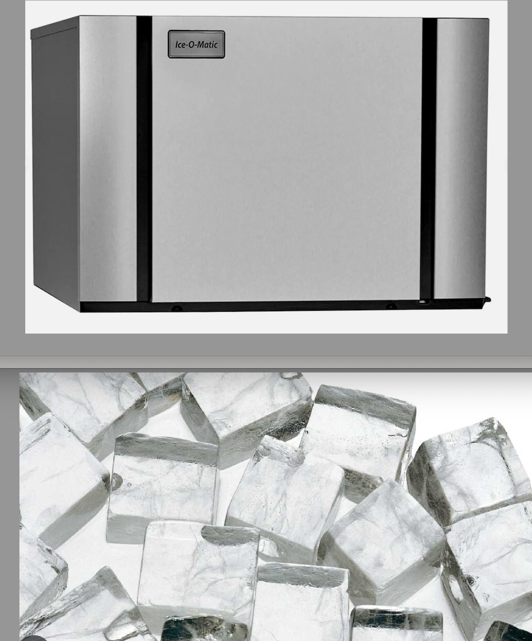 Year 2022 - 1500lb Ice O Matic Commercial Ice maker Machine & Remote ...