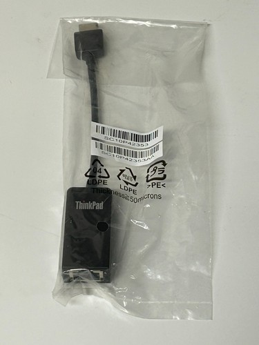 Ethernet dongle RJ45 Adapter Cable For Lenovo ThinkPad T490s X390 A285 ...