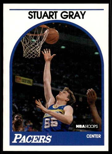 1989-90 Hoops Stuart Gray Rookie Indiana Pacers #253 | eBay