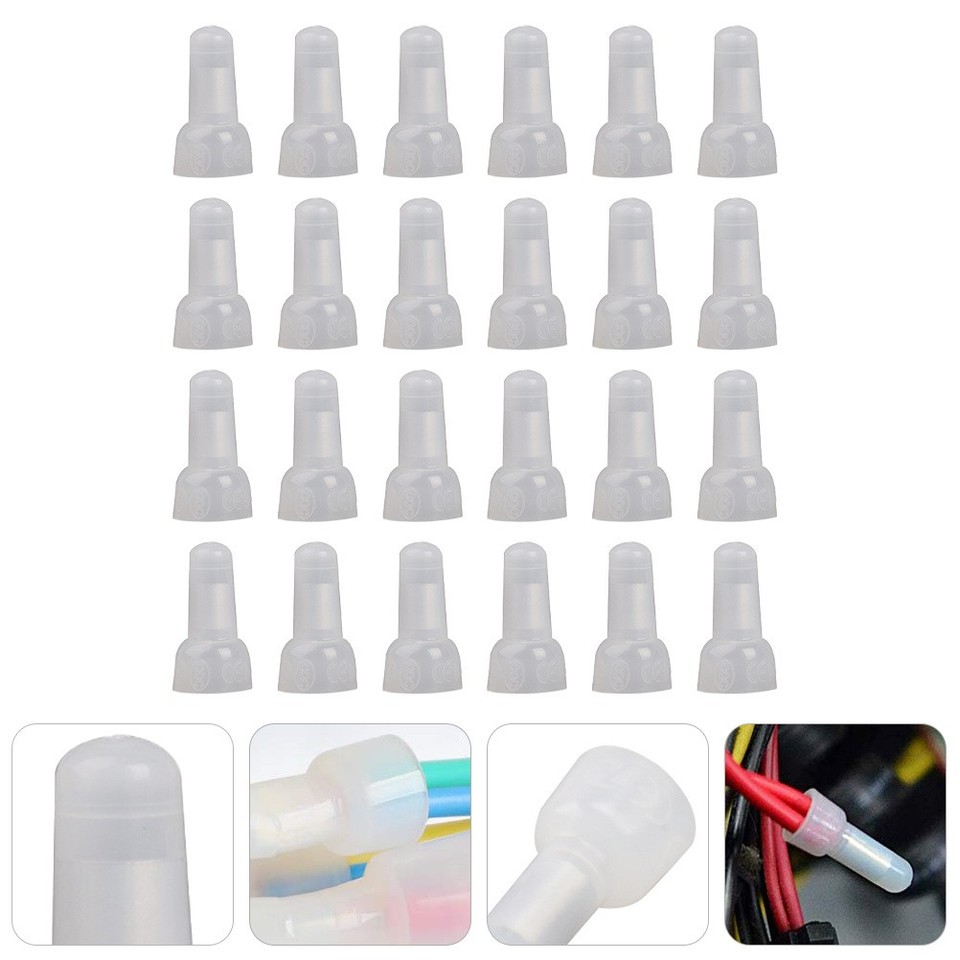 1000 Pcs Closed End Crimp Connectors Wire Cap Electrical Caps Crimping ...