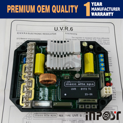 UVR6 Alternator Genset AVR 1PC New - Free Fast Shipping | eBay