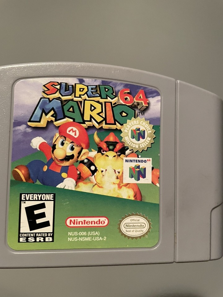 Super Mario 64 (Nintendo 64, N64 1996) Tested Authentic 791259928299 | eBay