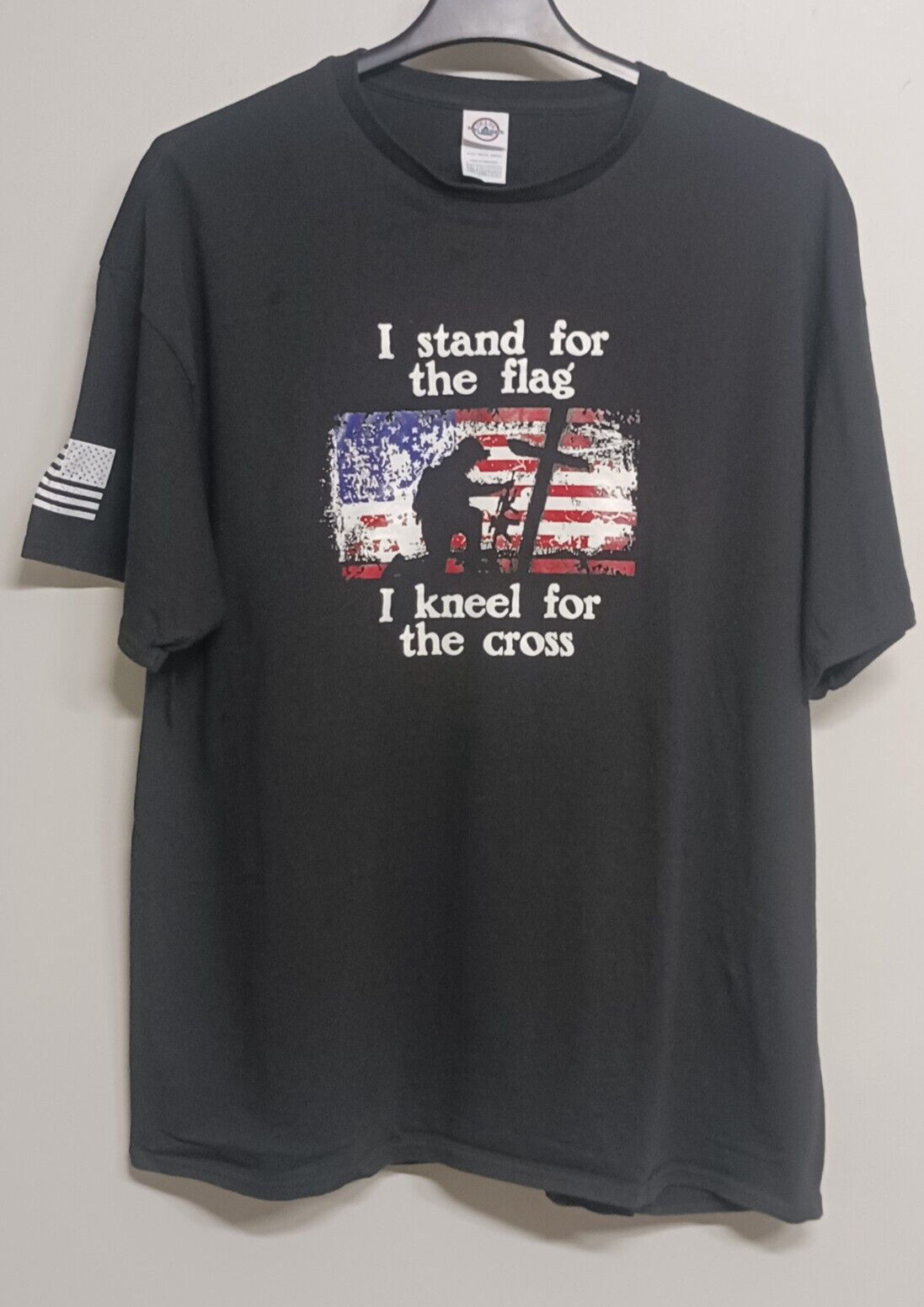 DELTA Pro Weight T-Shirt I Staned For The Flag I Knee… - Gem