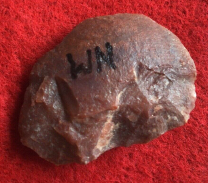 Paleolithic Native American Hide Scraper Stone Tools Lot of 7 Authentic ...