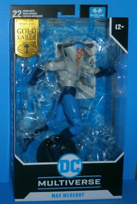 DC Multiverse McFarlane Gold Label The Flash Max Mercury | eBay