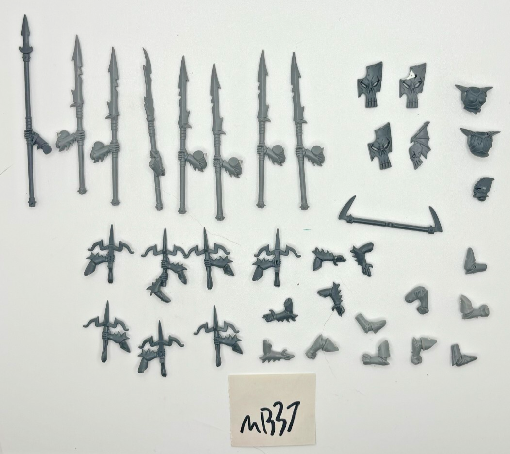 Warhammer Fantasy AoS ToW Dark Elves Warrior Dreadspears Darkshards ...