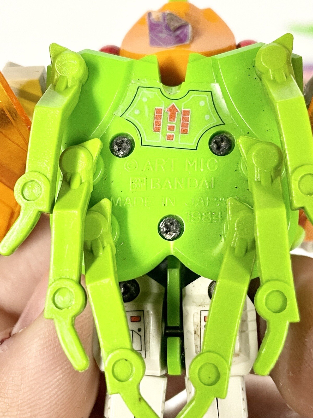 Vintage Original G1 Venom Insecticon Art Mic Bandai 1984 Complete ...