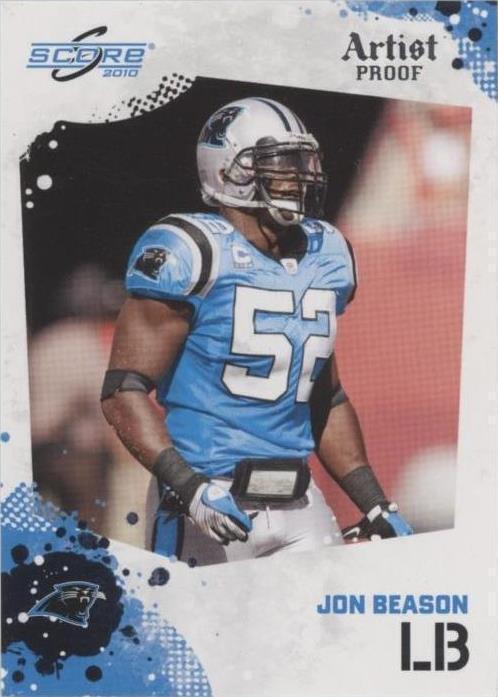 2010 Score - Jon Beason #41 Artist's Proof /32 for sale online | eBay