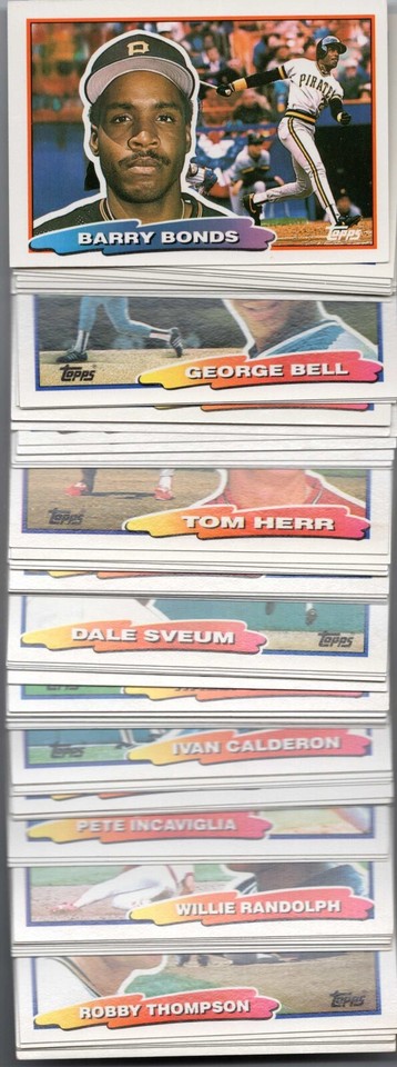 1988 Topps Big Baseball SET BREAK - stars, rookies, Hall of Famers | eBay