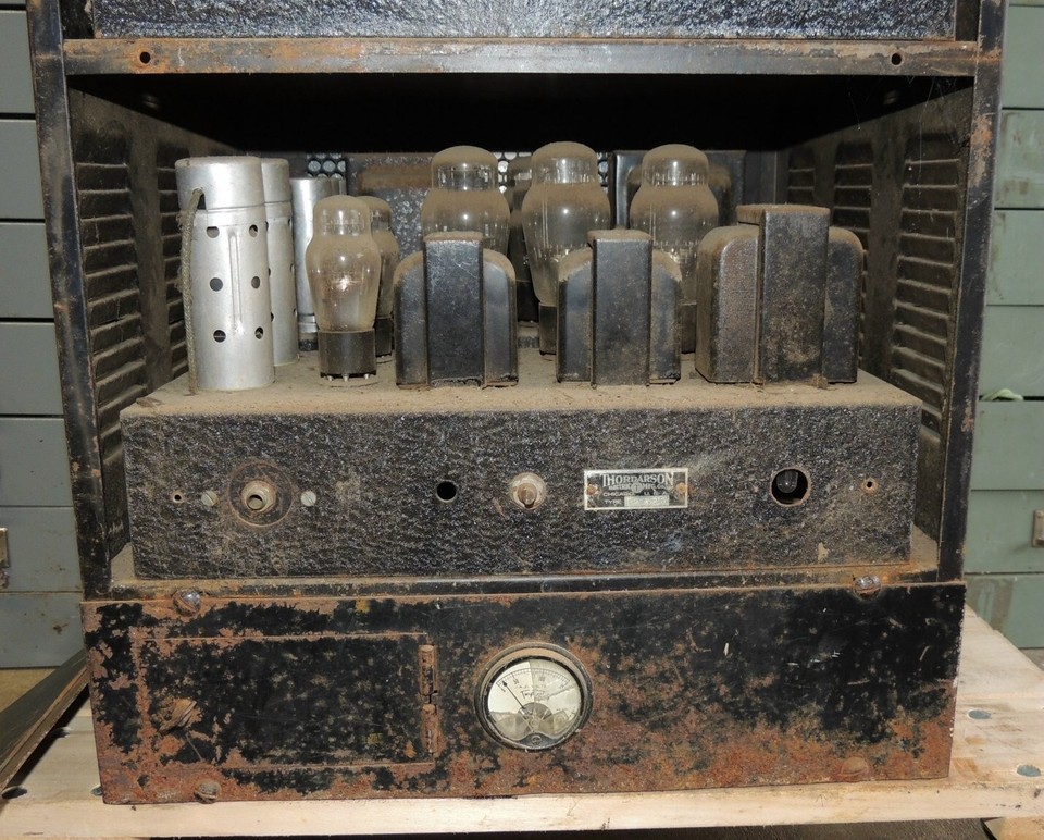 Pair Thordarson 2A3 Tube Amplifiers Model 7530 All Original From Mid ...