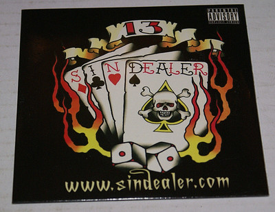 Sin Dealer 13 Promo PrivateCD 2004 Sealed New Out Of Print Hard Rock ...