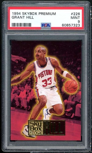 Grant Hill Rookie Card 1994-95 SkyBox #226 PSA 9 662225854297| eBay