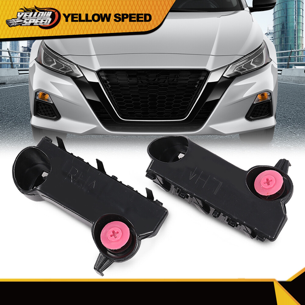 Fit For 2019-2021 Nissan Altima Front Bumper Brackets Retainers Left ...