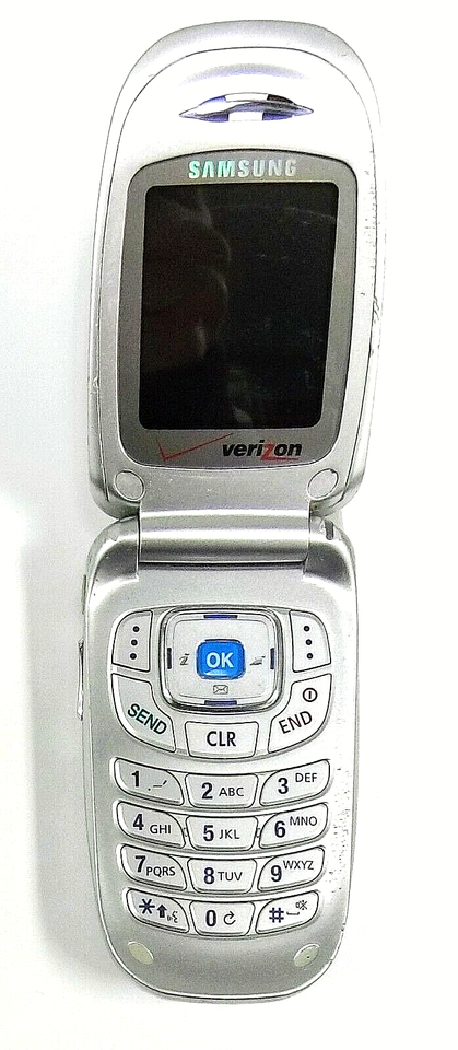 Samsung SCH-A650 - Silver ( Verizon ) Rare Cellular Flip Phone | eBay