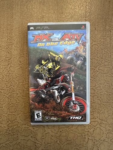 MX vs. ATV: On the Edge (Sony PSP, 2006) Racing Game PlayStation ...