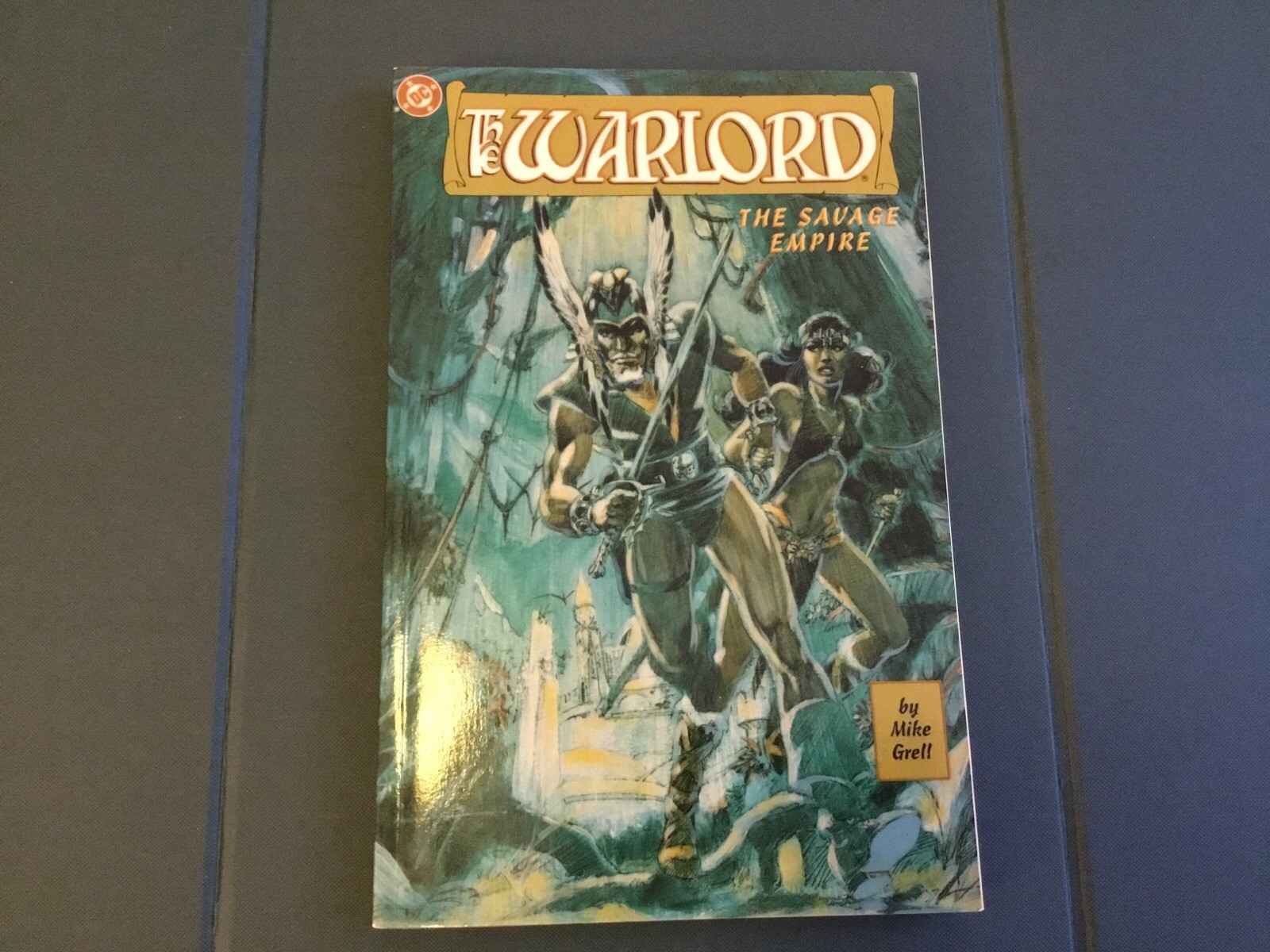 Warlord: Savage Empire TPB Mike Grell (DC Comics 1991) Nice! | eBay