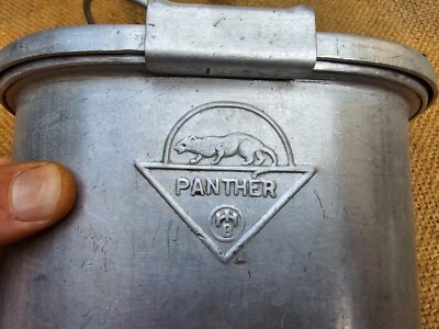 "PANTHER" WWII German Aluminium Food Can Container WW2 | eBay