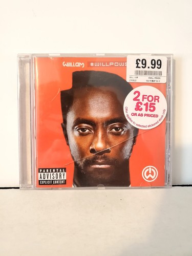 Will I. Am (Black Eyed Peas) "#Willpower" CD, (UK/EU Pressing), (Import ...