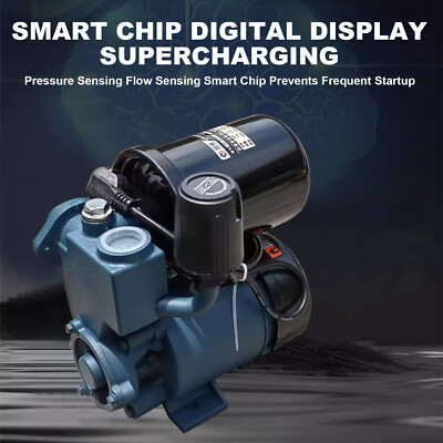 Intelligent Booster Pump Home Tap Water Well Water/pipe Self Priming ...