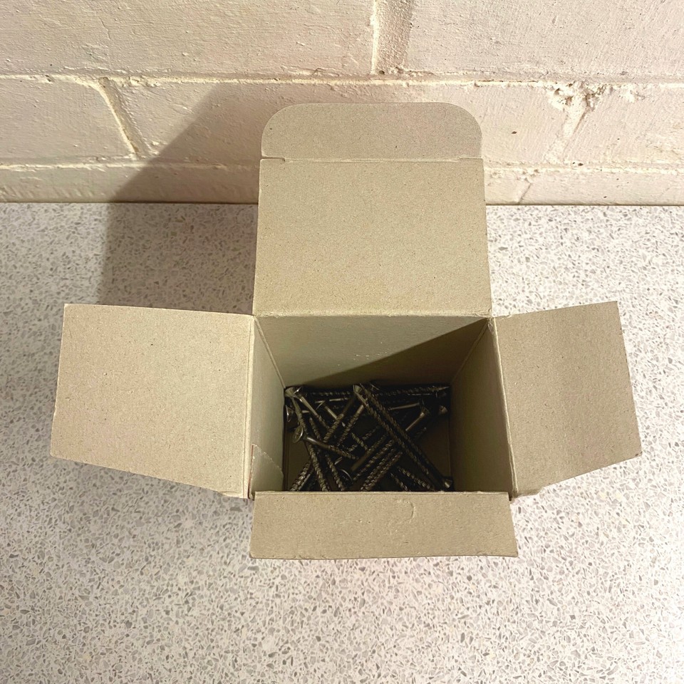 23 x Screwfix 5.0 x 80mm Turbo Ultra Prodrive Countersunk Steel Screws ...