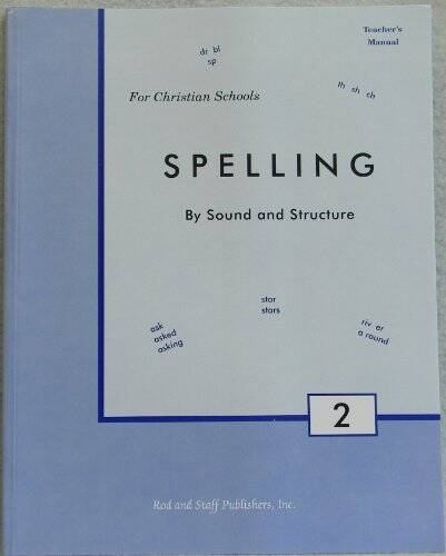 Spelling By Sound and Structure Teacher's Manual - Paperback - GOOD ...