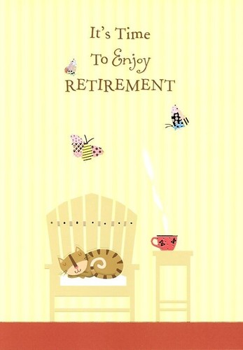 It's Time To Enjoy Retirement - Retirement Greeting Card - 5111 | eBay