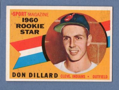 1960 Topps #122 Don Dillard EX-MT GO240A | eBay
