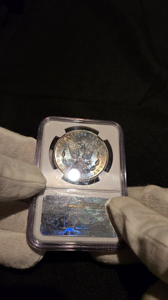 1880-S MS66 PCGS CAC Morgan Silver Dollar Beautiful Dual Toned Luster ...