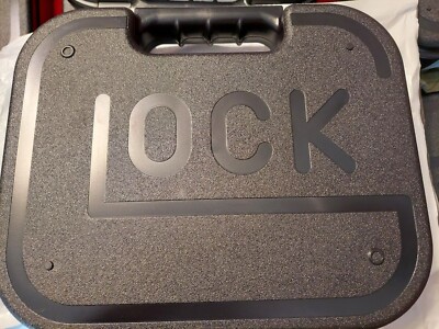 Glock 17 Plastic Gen-5 Box Empty OEM Case 9mm With Cleaning Rod and ...