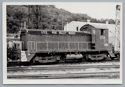 Railroad Photo - US Steel Mon Valley Works #ET-14 Locomotive 1989 ...