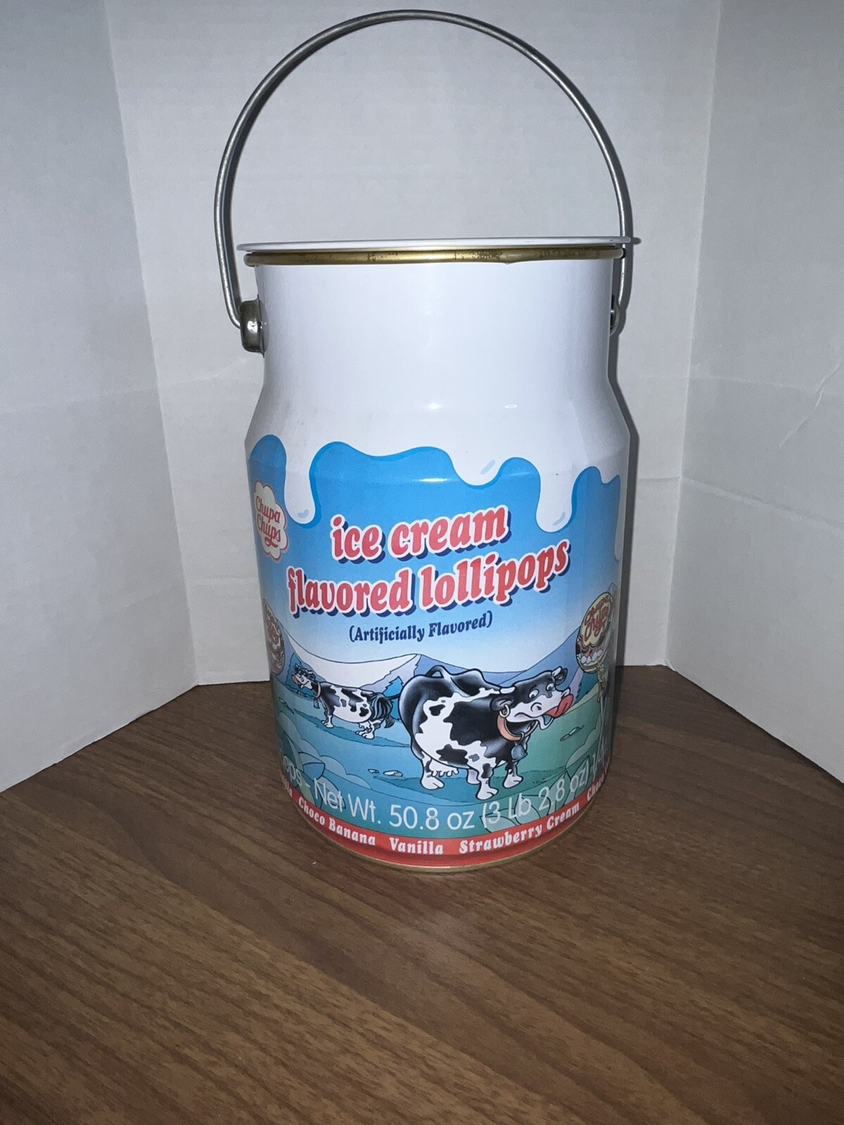Chupa-Chups Lollipops Tin Display LIMITED 1ST EDITION Milk-Cow Ice ...