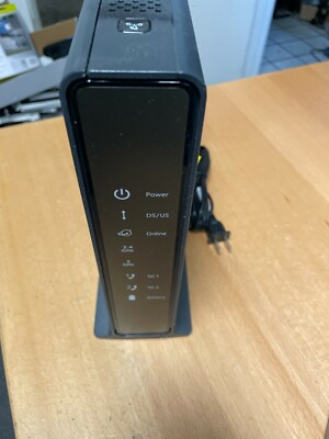 NETGEAR C7100V Nighthawk AC1900 WiFi Cable Modem Router Untested - For ...