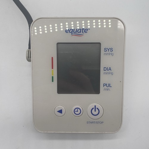 Equate Digital Blood Pressure Monitor Arm Cuff Battery Operated UA ...