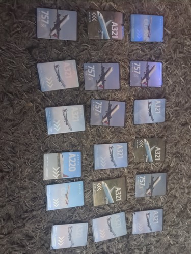Airbus A321Neo Crj-900 Boeing 757 Delta Trading Cards | eBay