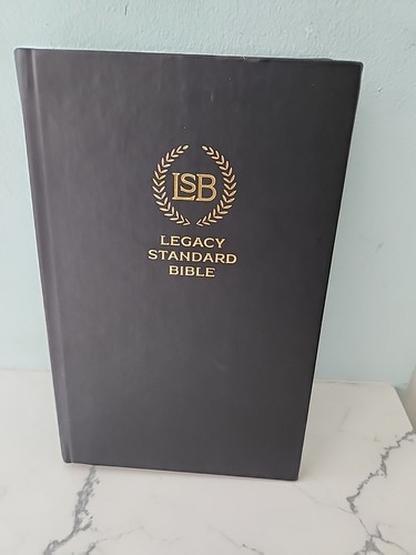 Legacy Standard Bible (LSB), 2 Column Verse-By-Verse, Black 2022 | eBay