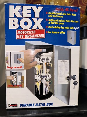 Key Box Motorized Key Organizer, Holds 48 Keys # 4210 Magnif office ...