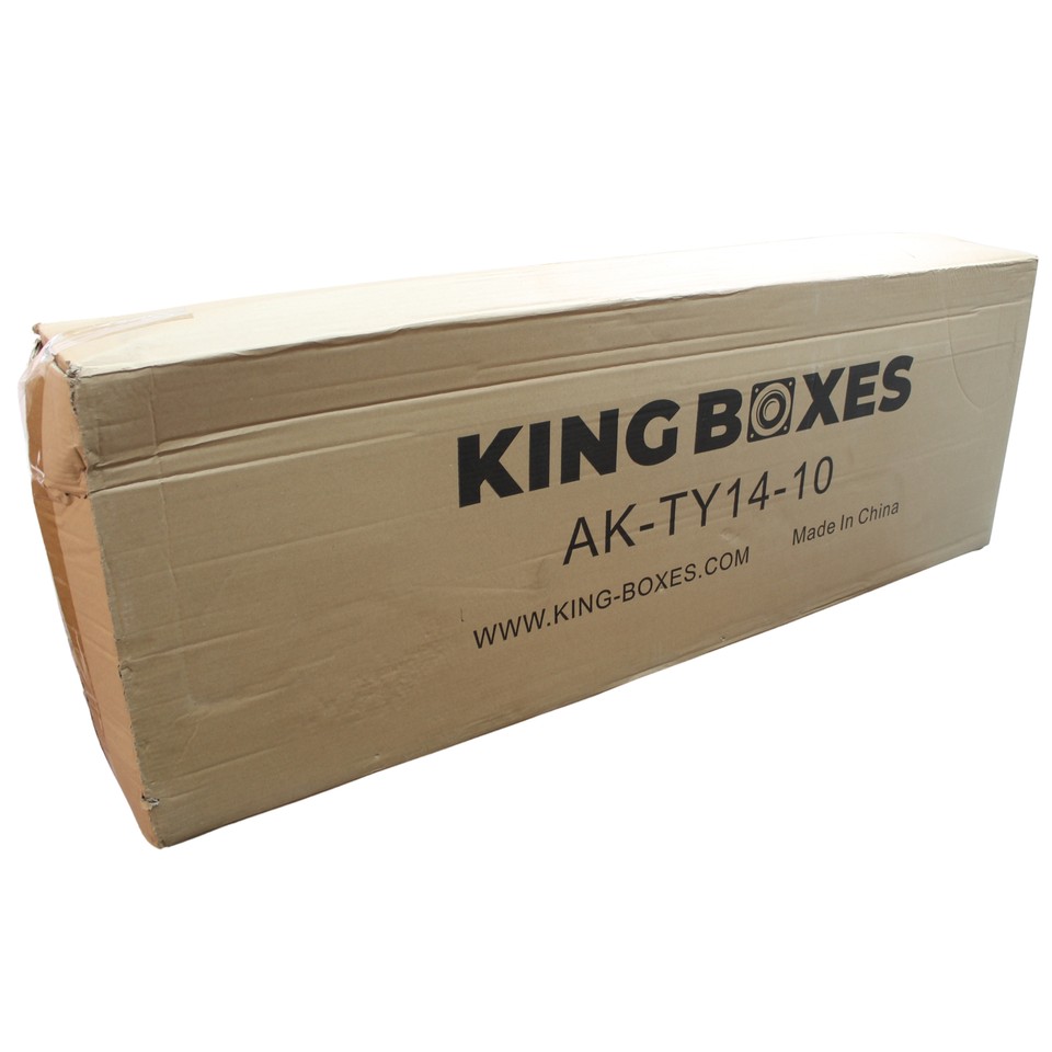 King Boxes 10" Dual Behind-the-Seat Ported Speaker Box for '14-'19 Tundra Crew | eBay