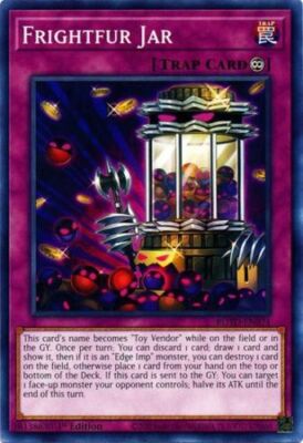 YGO-4x-Near Mint-Frightfur Jar - ROTD-EN074 - Common - 1st Edition-Rise ...